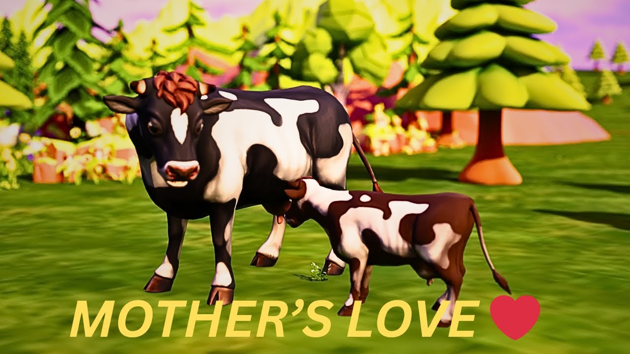 Magical Mother Cow Transformation Baby Cow Rescue Story! 🐄 | 3D Animal ...