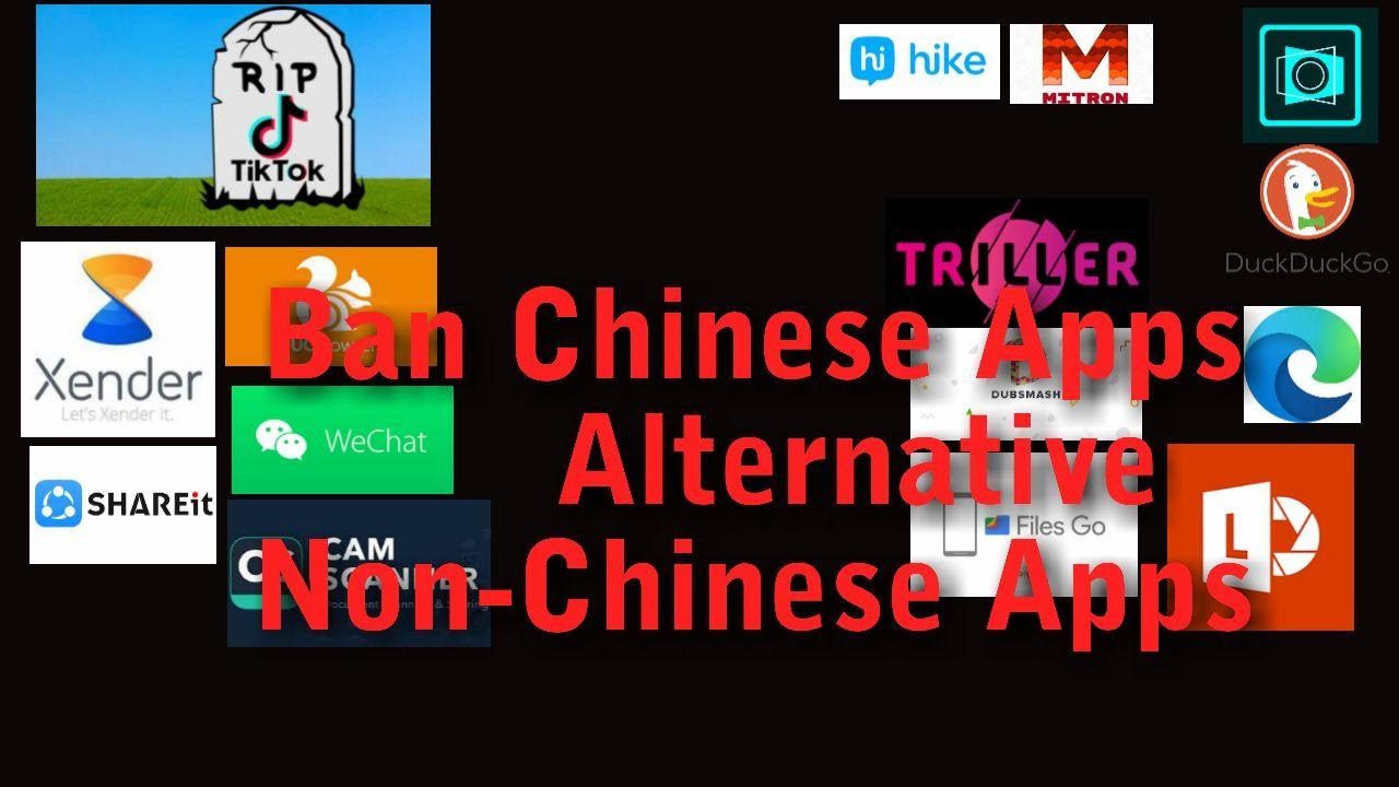 Best Alternative Apps of Top Chinese Ban Apps - YouTube