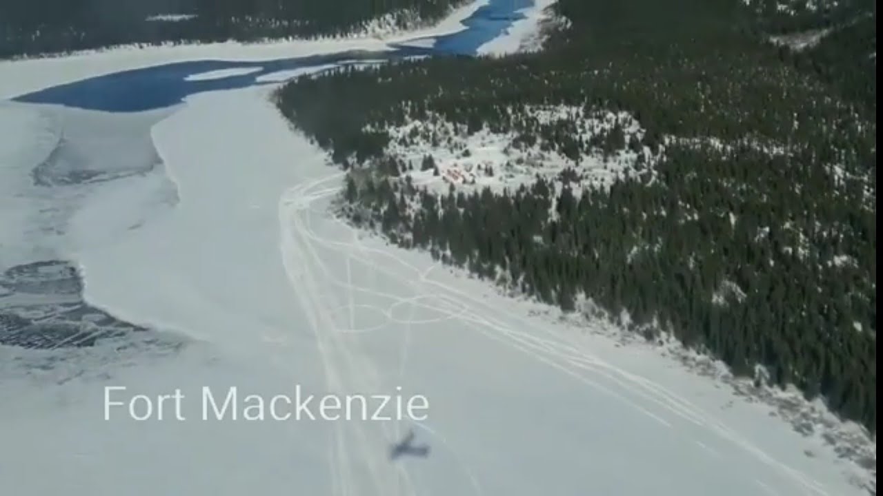 Fort Mackenzie trail from Kawawachimach - YouTube