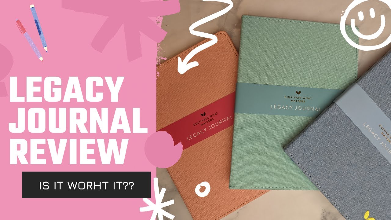 LEGACY JOURNAL REVIEW + IDEAS TO ENCOURAGE YOUR CHILDREN - YouTube