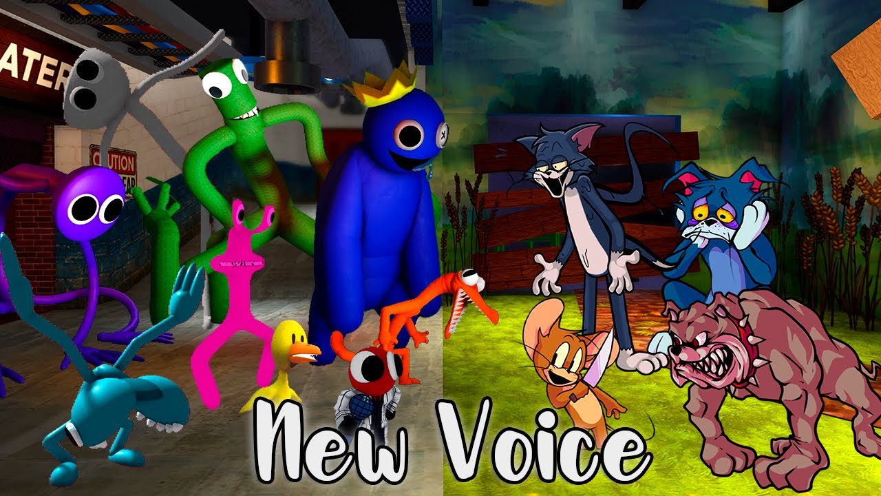 Tom's Basement Show vs 3D Rainbow Friends but New Voice | Friday Night ...