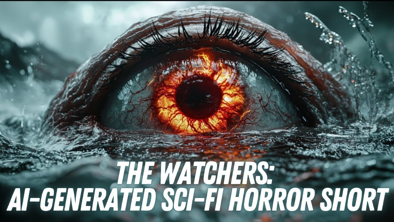 The Watchers: AI-Generated Sci-Fi Horror Short | Monstrous Sea Creatures Invade - YouTube