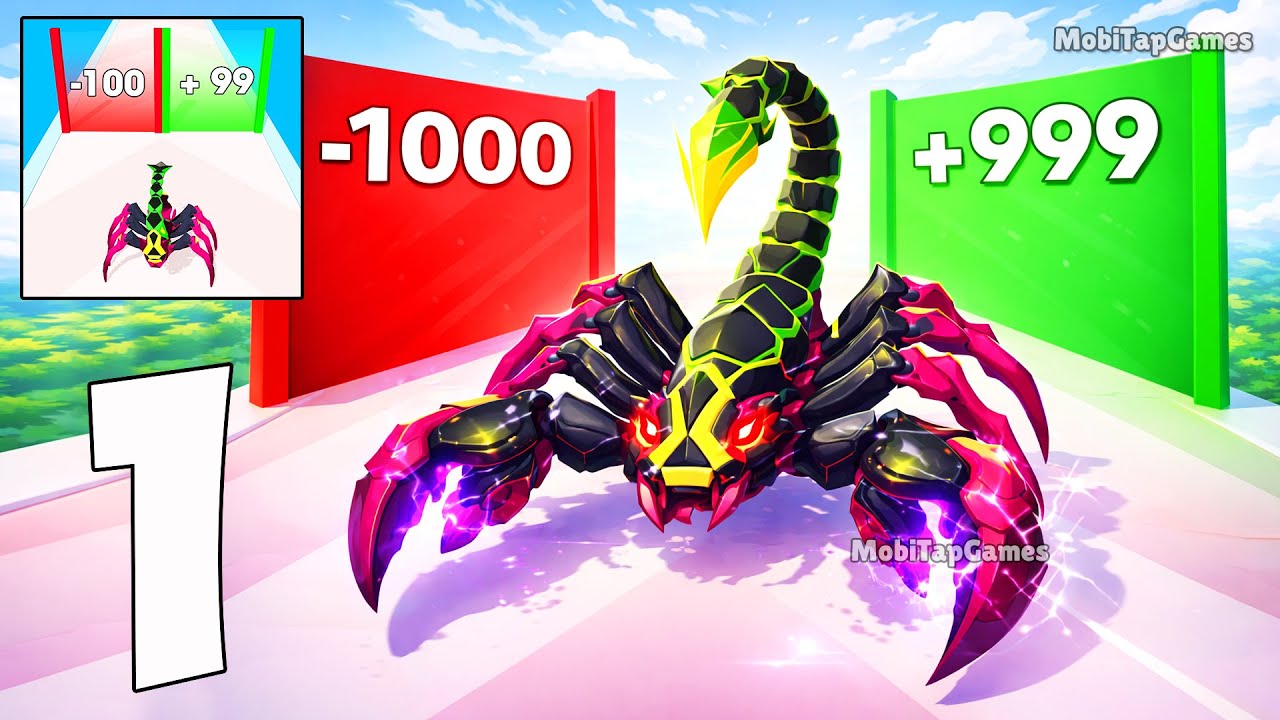 Scorpion Run Evolve & Clash — Evolve Your Scorpion to Max! (iOS ...