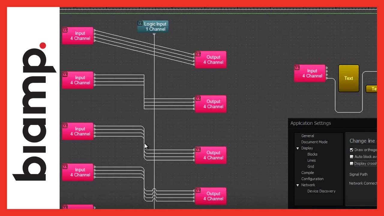 Biamp Tesira: 2.0 Training - Line Drawing Enhancements - YouTube