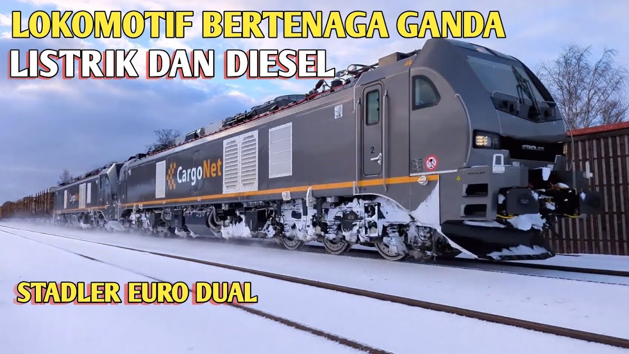 Lokomotif Yang Bisa Menjadi Lokomotif Listrik Sekaligus Lokomotif ...