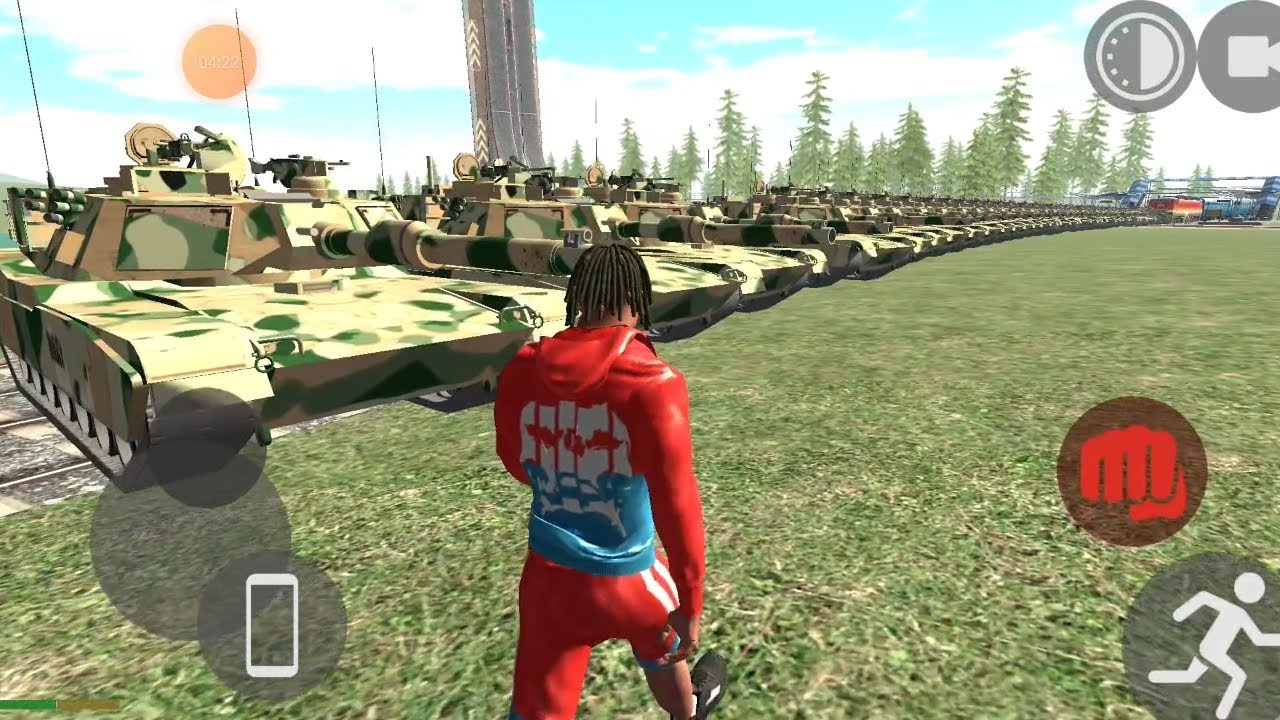 😱100 army tanks vs Train challenge 😱INDIAN BIKE DRIVING 3D GAMEPLAY NEW ...