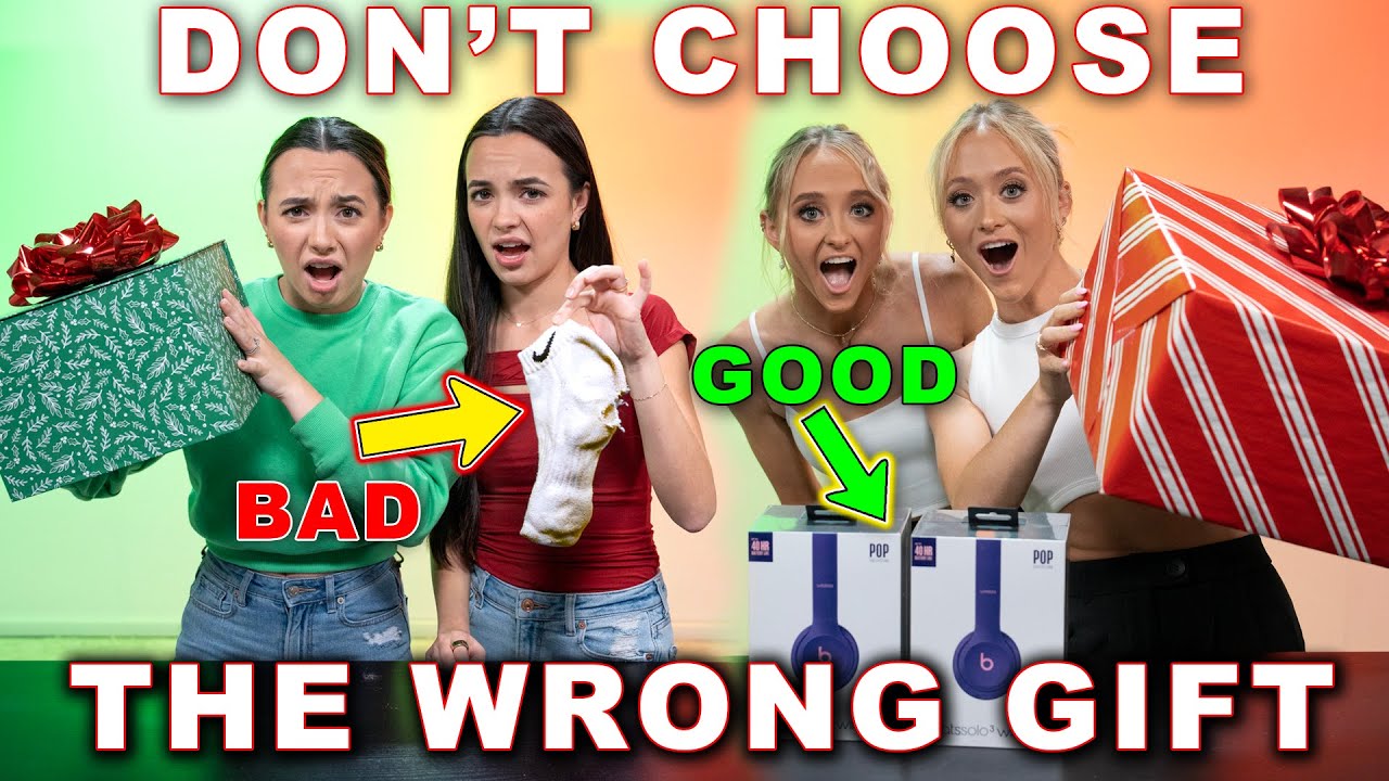 TWINS vs TWINS Don't Choose The Wrong Gift! - YouTube
