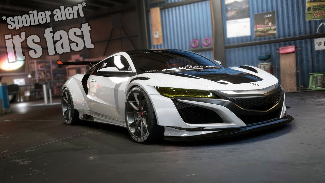 Need for Speed Payback | Acura NSX Race Build - YouTube