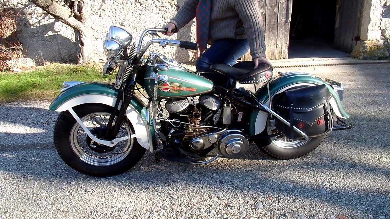 Harley Davidson WLA 750 - British Only Austria - YouTube