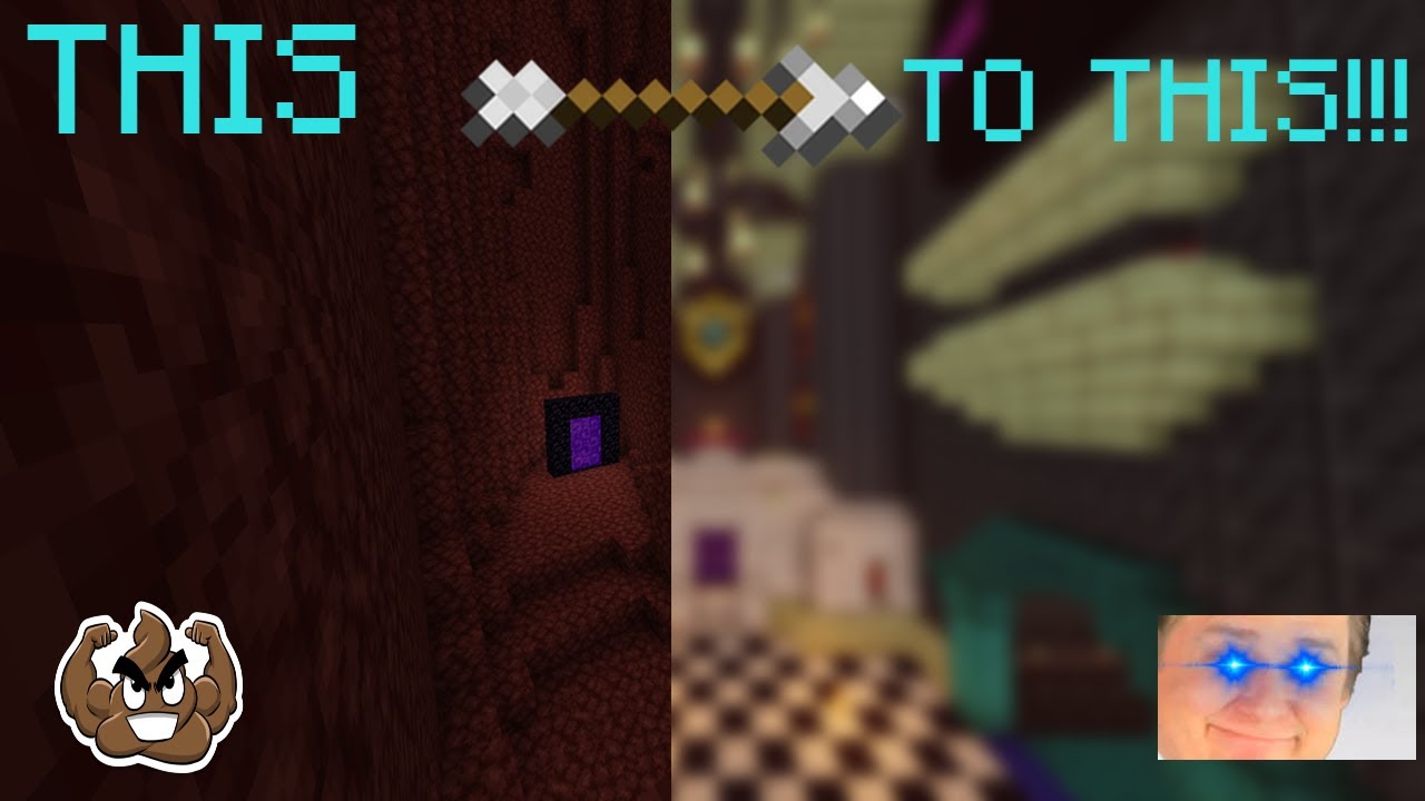 I TRANSFORMED MY NETHER INTO THE ULTIMATE NETHER HALL!!! #gaming # ...