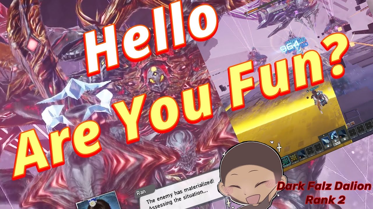 PSO2 NGS | How Do Yall Feel About Dark Falz Dalion Rank 2? - YouTube
