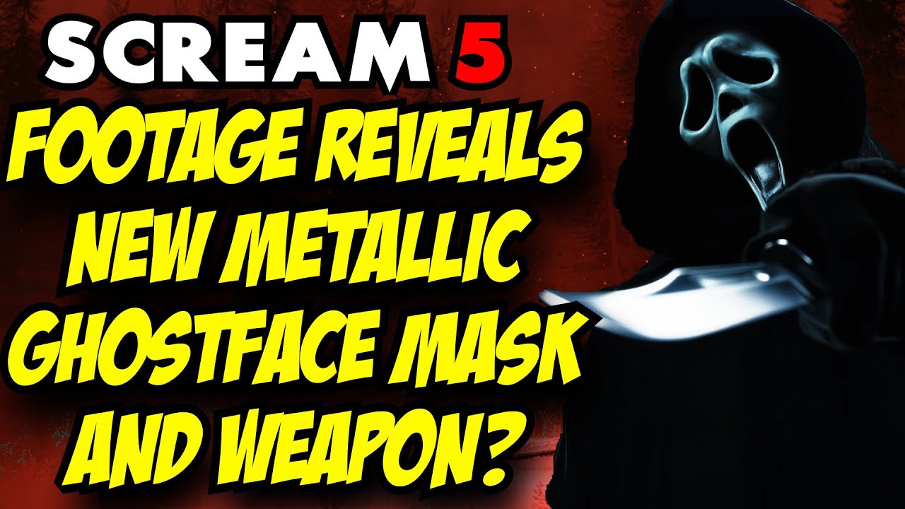 Scream 5 | NEW Metal Ghostface Mask + Vince Not Related To Stu? - YouTube