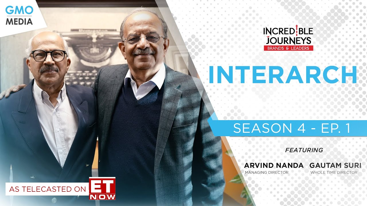 Incredible Journeys: Season 4 - INTERARCH on ET Now - Full EP.1 (18th Nov) - YouTube
