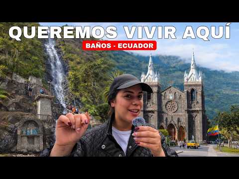 VOLVIMOS a  BAÑOS en Ecuador 🇪🇨 l Esta ciudad es PERFECTA PARA VIVIR - Geleocos 