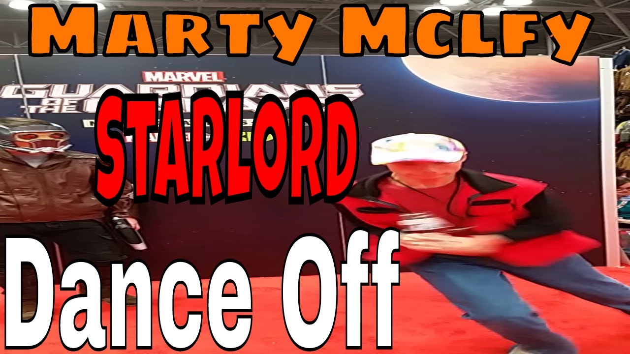 Marty Mcfly and StarLord Dance off! - YouTube