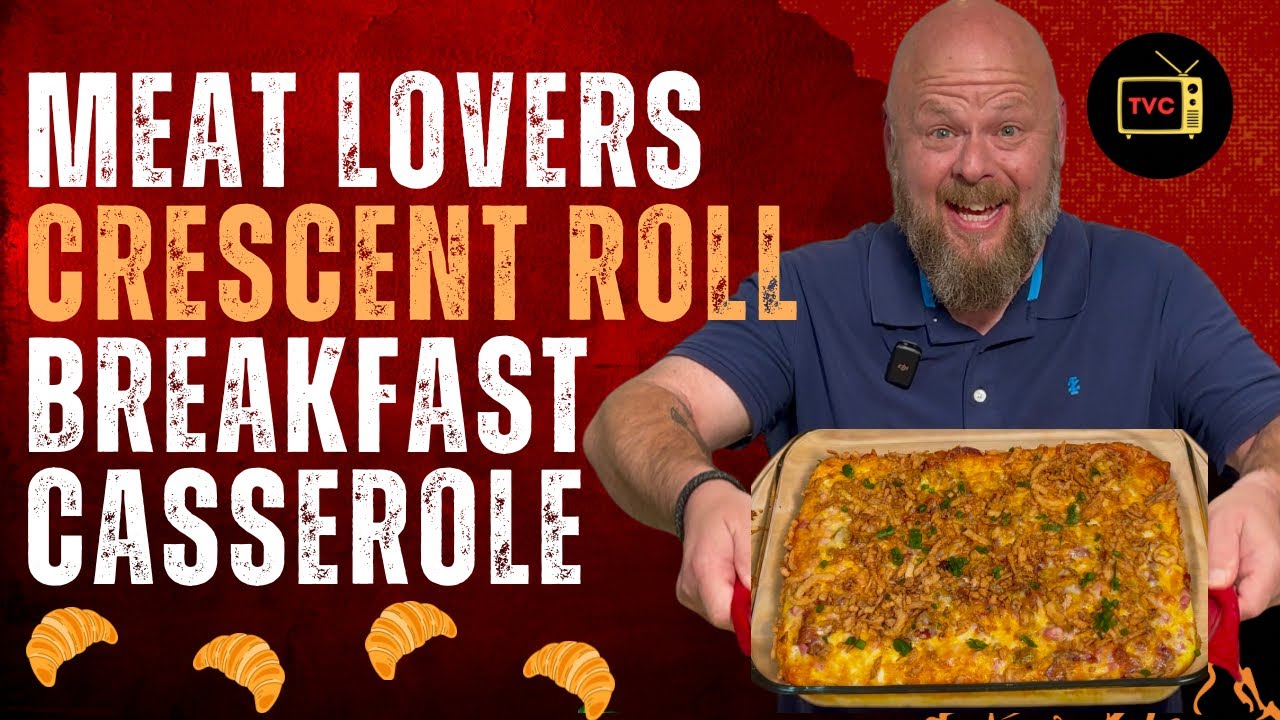 Crescent Roll Casserole: The Meat Lover's Dream! - YouTube