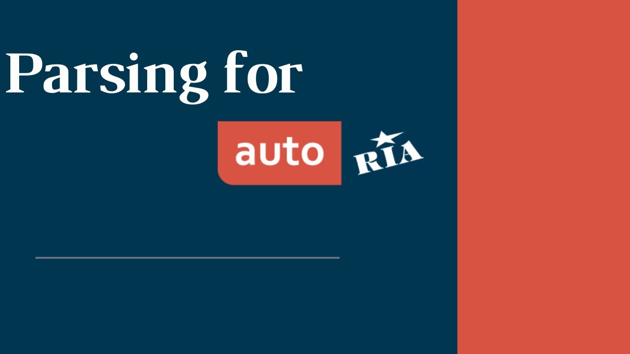 Parser Auto.ria.com | Парсер сайта Auto.ria.com | #parser #auto #python ...
