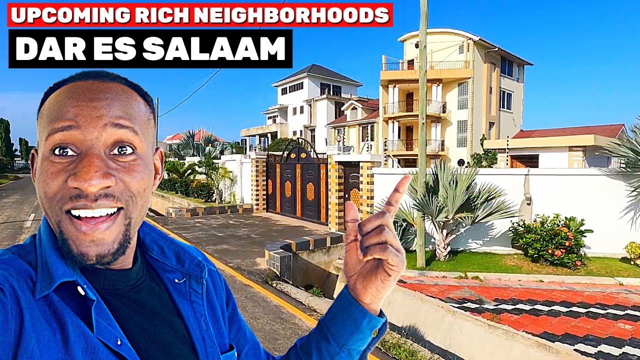 Top 5 Upcoming Richest Sides Of Tanzania | Where The Rich Hide in Dar ...