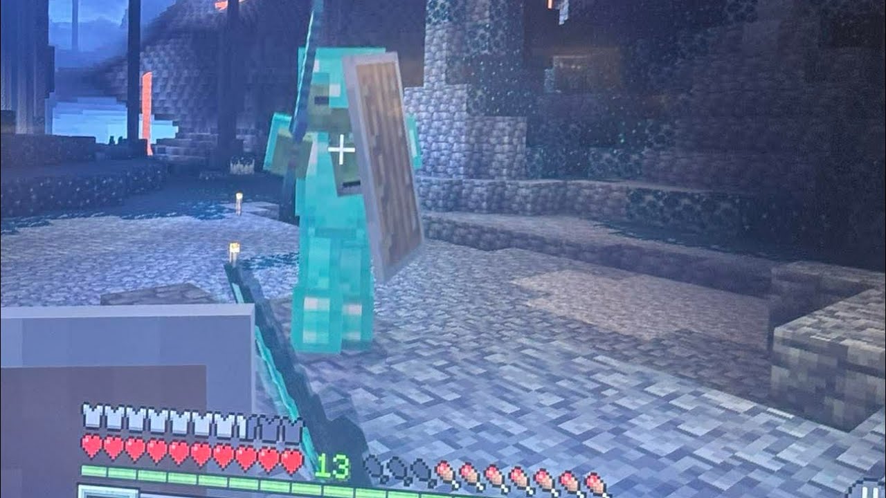 Ary Safari - Minecraft Diamond Armor Zombie Full Armor and Weapons Drop ...
