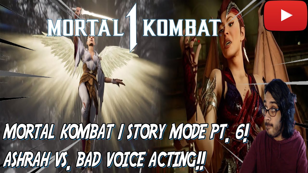 Mortal Kombat 1 Story Mode pt. 6! ASHRAH VS. BAD VOICE ACTING!! - YouTube