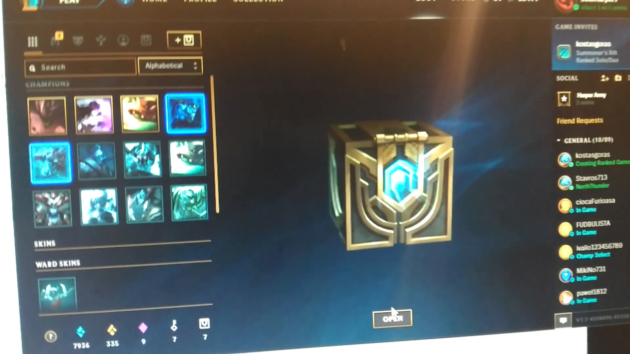 Hextech κουτιά με SoloHarper(Drednova Darius?!) - YouTube