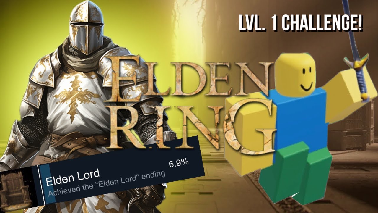 *SOULS PRO COACHES NOOB* THROUGH ELDEN RING LEVEL 1 CHALLENGE! - YouTube