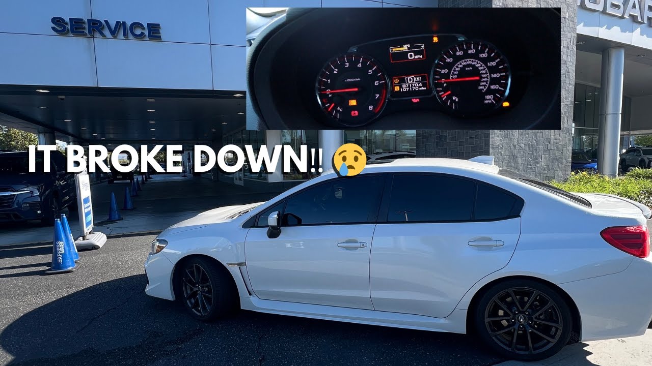WRX BROKE Down at the Subaru Dealer!! - YouTube