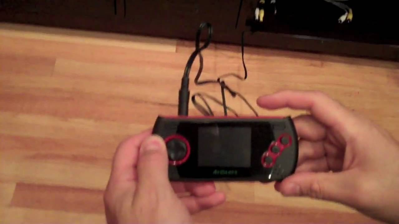 SEGA Genesis Portable Handheld from Innex - YouTube