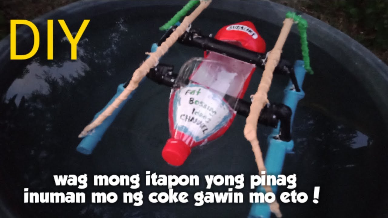 DIY Laruang Bangka Gawa Sa Plastik Bottle || Unique Recycled Toy Ideas ...