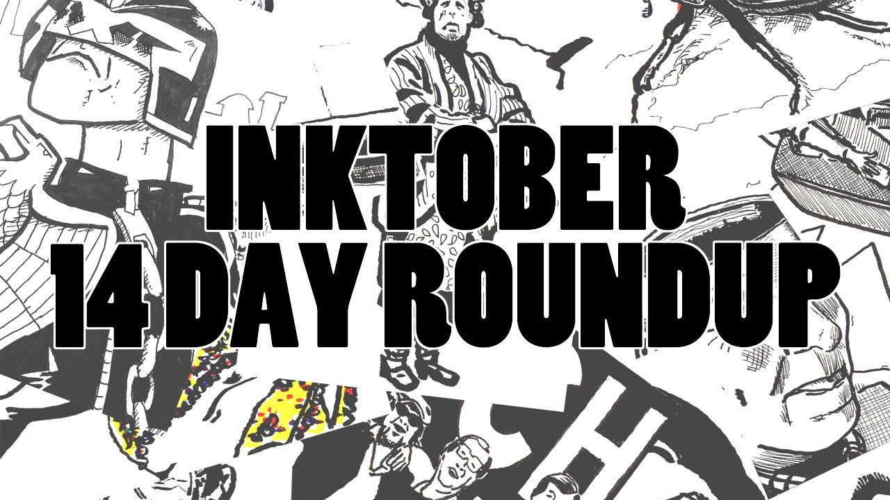 Inktober - The First 14 Days - YouTube