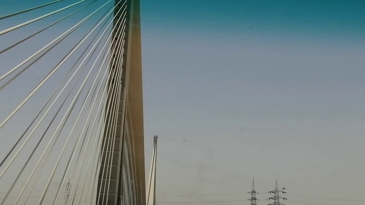 Wadi laban Bridge, RIYADH KSA Steel Cable bridge - YouTube