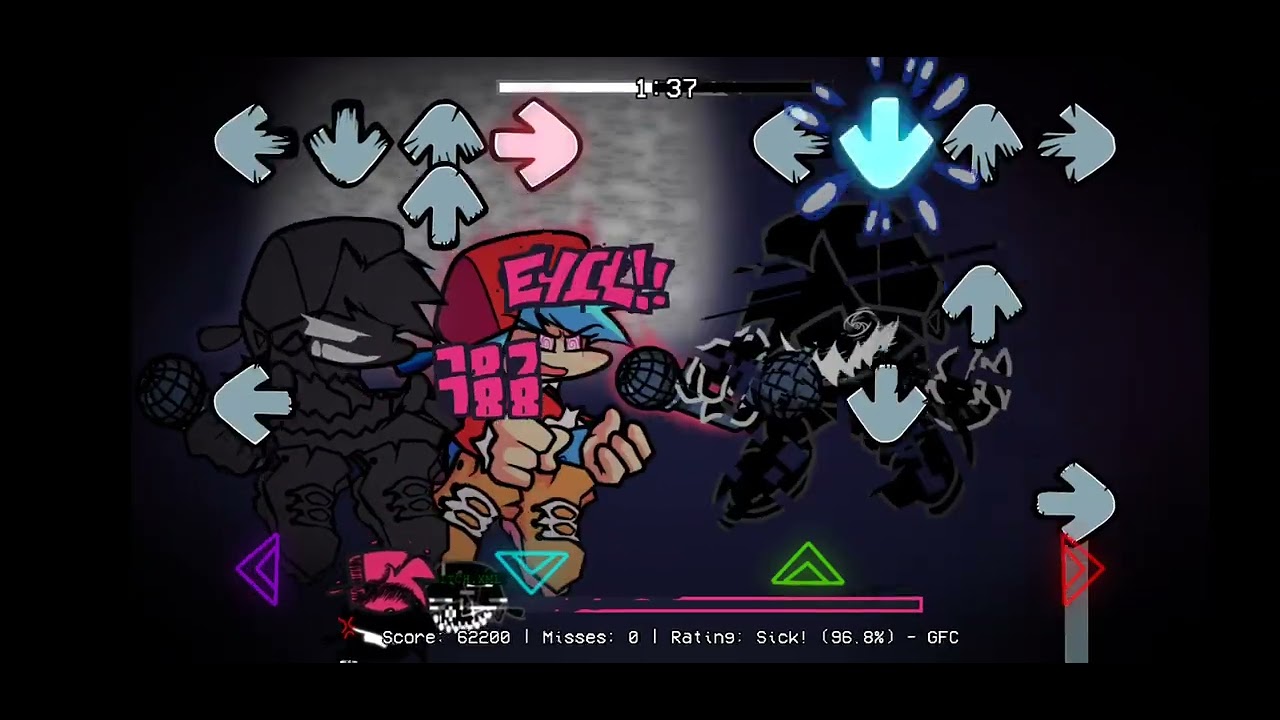 Fnf Corruption Spirit Bf And Soul Bf vs Glitch Bf Hotwire - YouTube