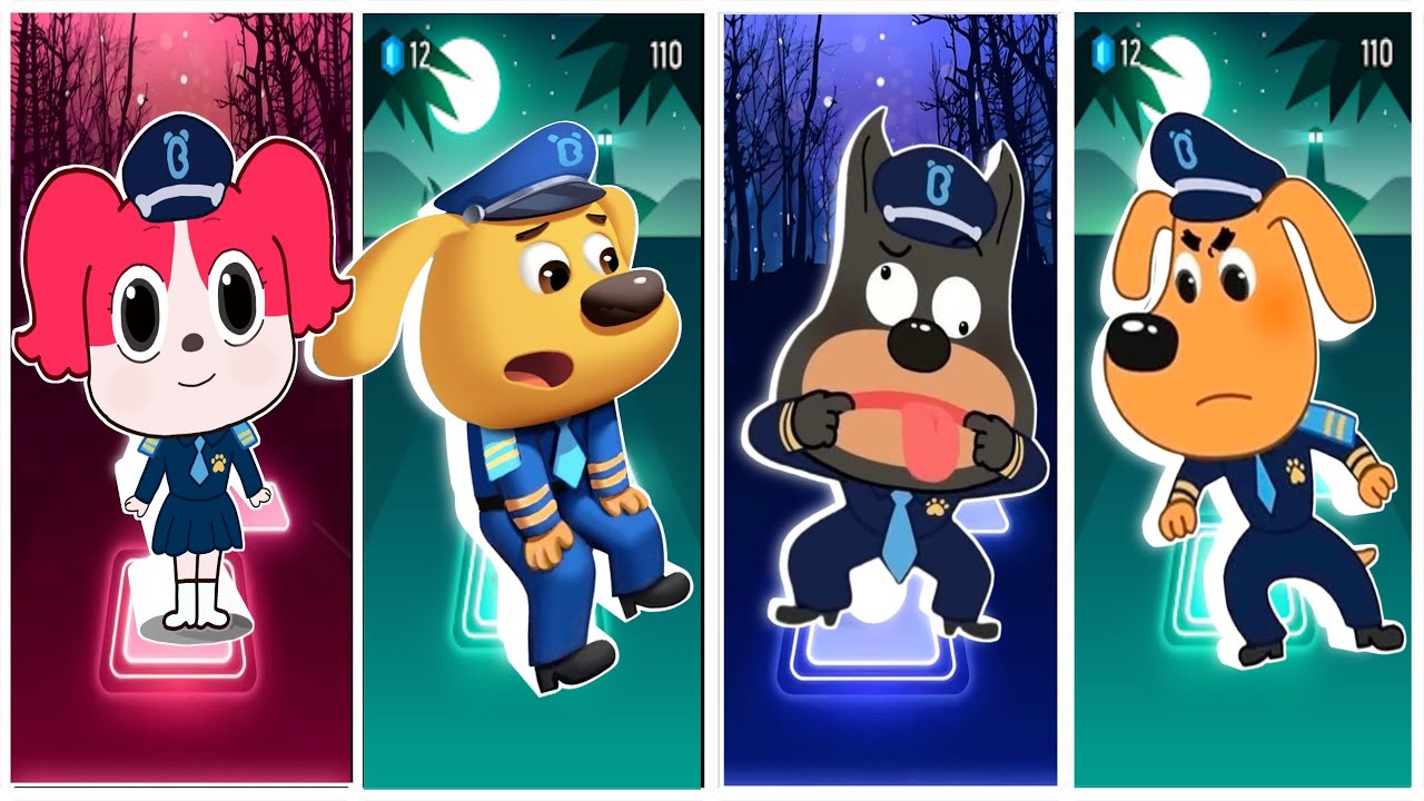 Sheriff Papillon 🆚 Sheriff Labrador 🆚 Police Officer 🆚 Sheriff Labrador ...