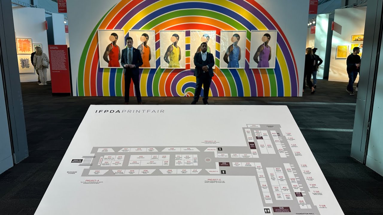 IFPDA Print Fair NY 2022 - YouTube