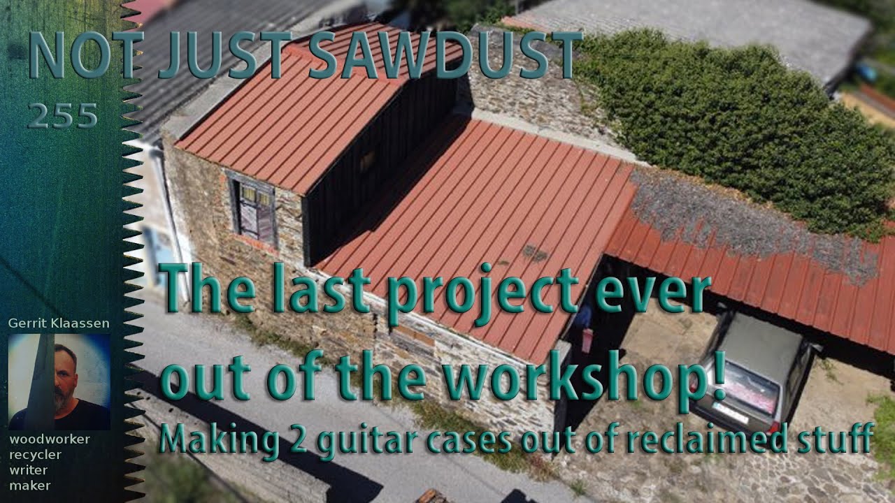 The last project ever out of the workshop; 2 guitar cases (part 1 ...