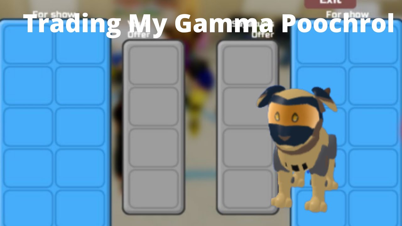 Loomian Legacy Trading away My Gamma Poochrol W/L - YouTube