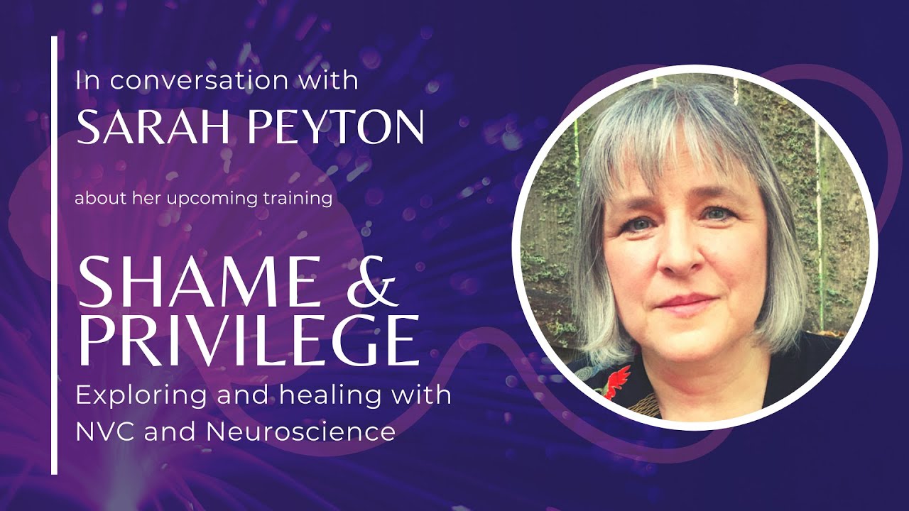 In conversation with Sarah Peyton on Shame & Privilege - YouTube