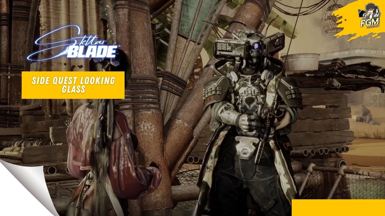 Side Quest Looking Glass Game Stellar Blade - YouTube