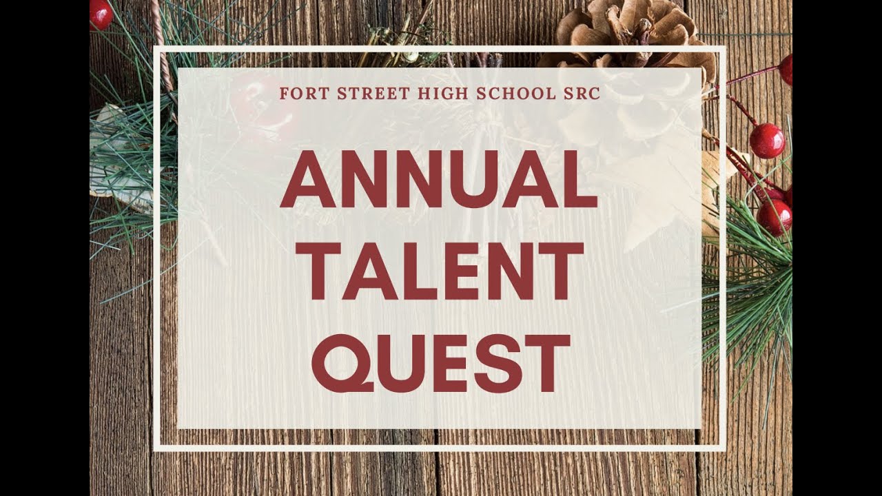 2020 Fort Street High School SRC Talent Quest - YouTube