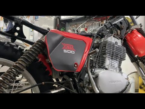 Part 5 1979 Honda XR500 rebuild / Restoration. - YouTube