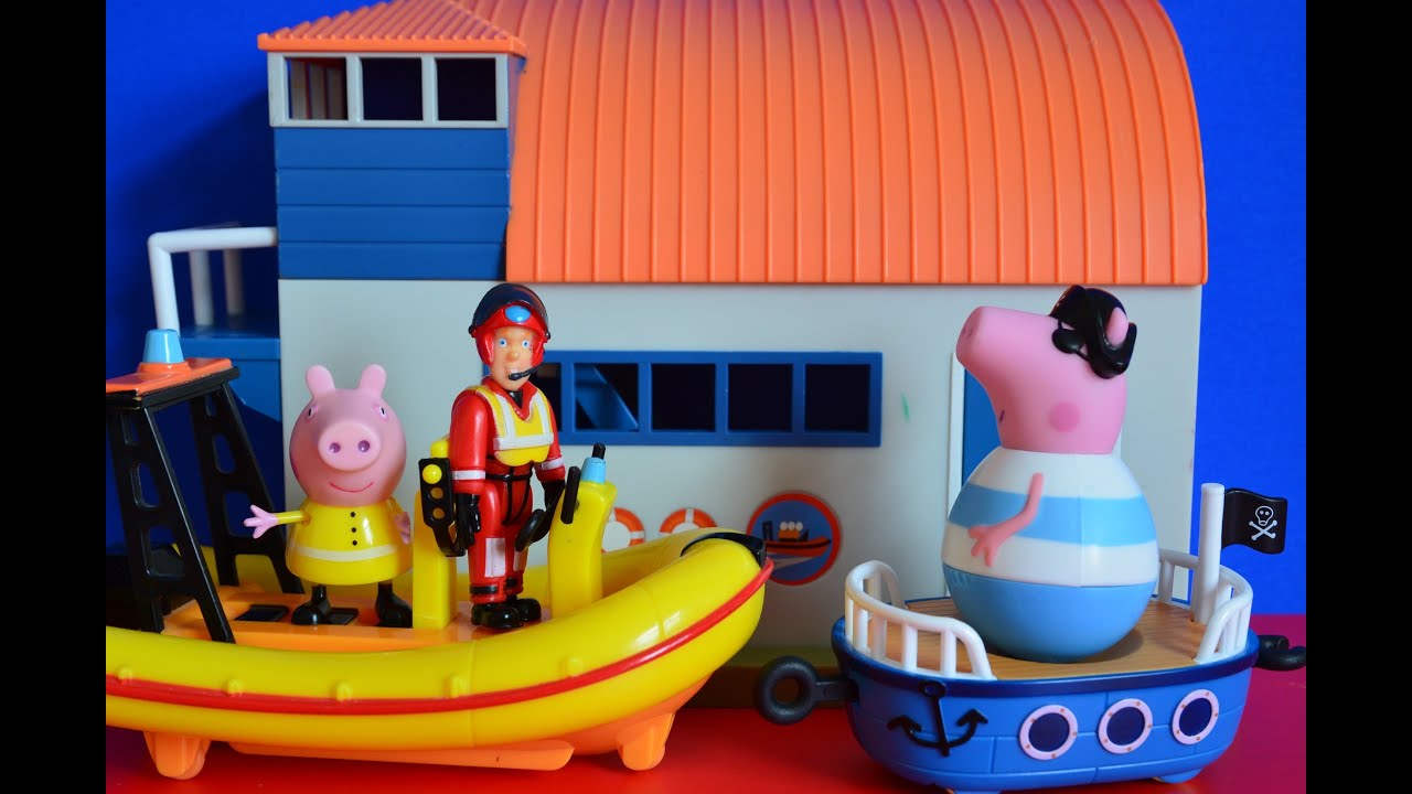 Peppa Pig English Episode Fireman Sam George Pig Pirate Ship peppa pig ...