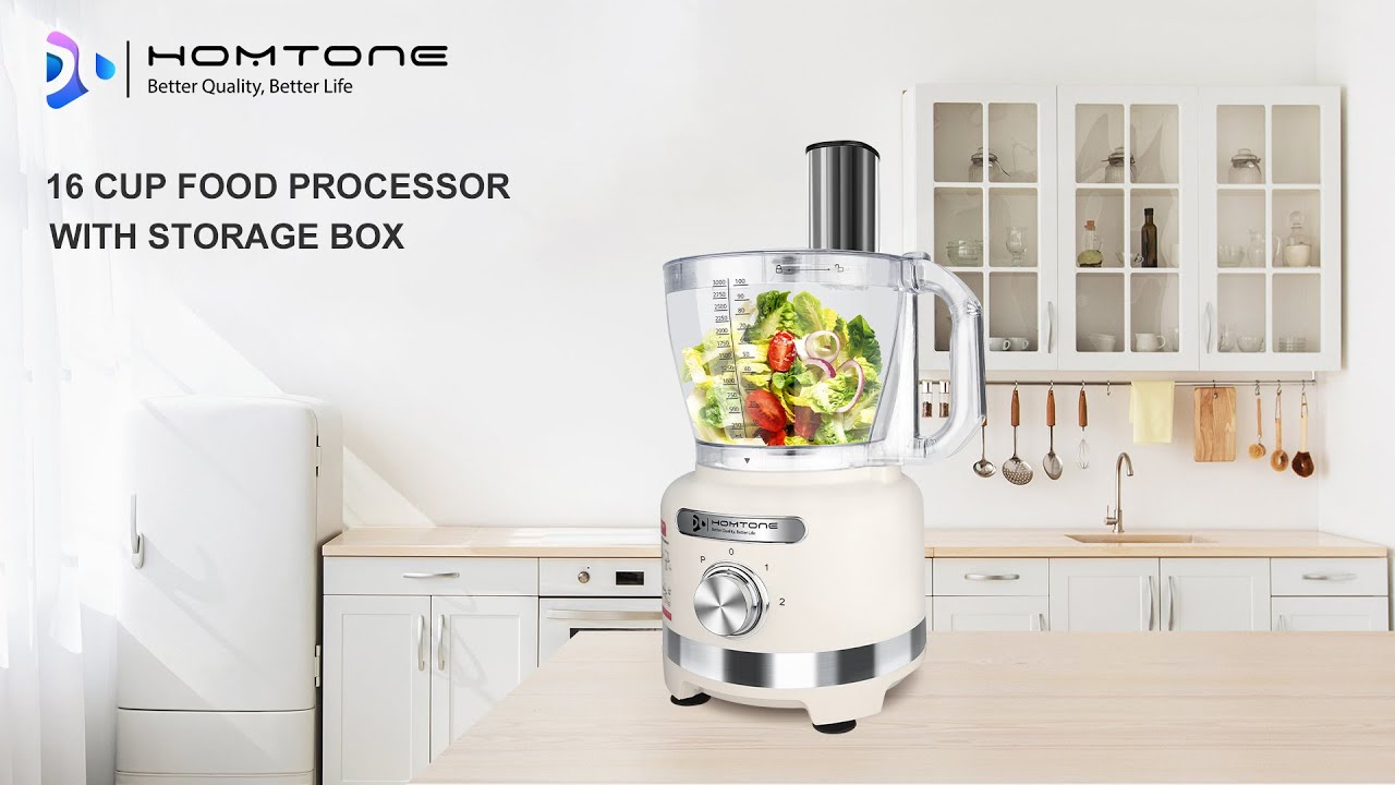 Mastering the Homtone Food Processor | Ultimate Guide to Accessories ...