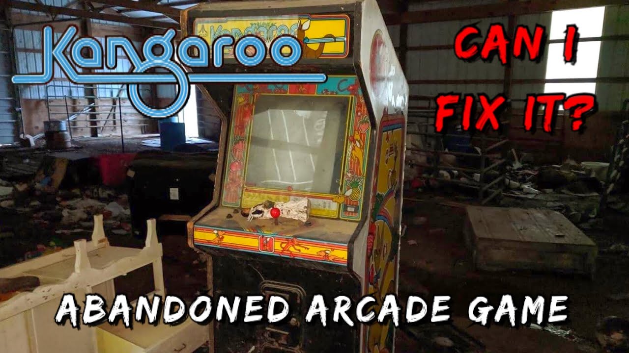 Abandoned and Left For Dead. Atari Kangaroo Arcade Game - YouTube
