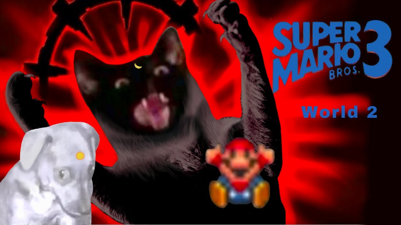Jojo's first Mario game - Super Mario Bros. 3 - World 2 - YouTube