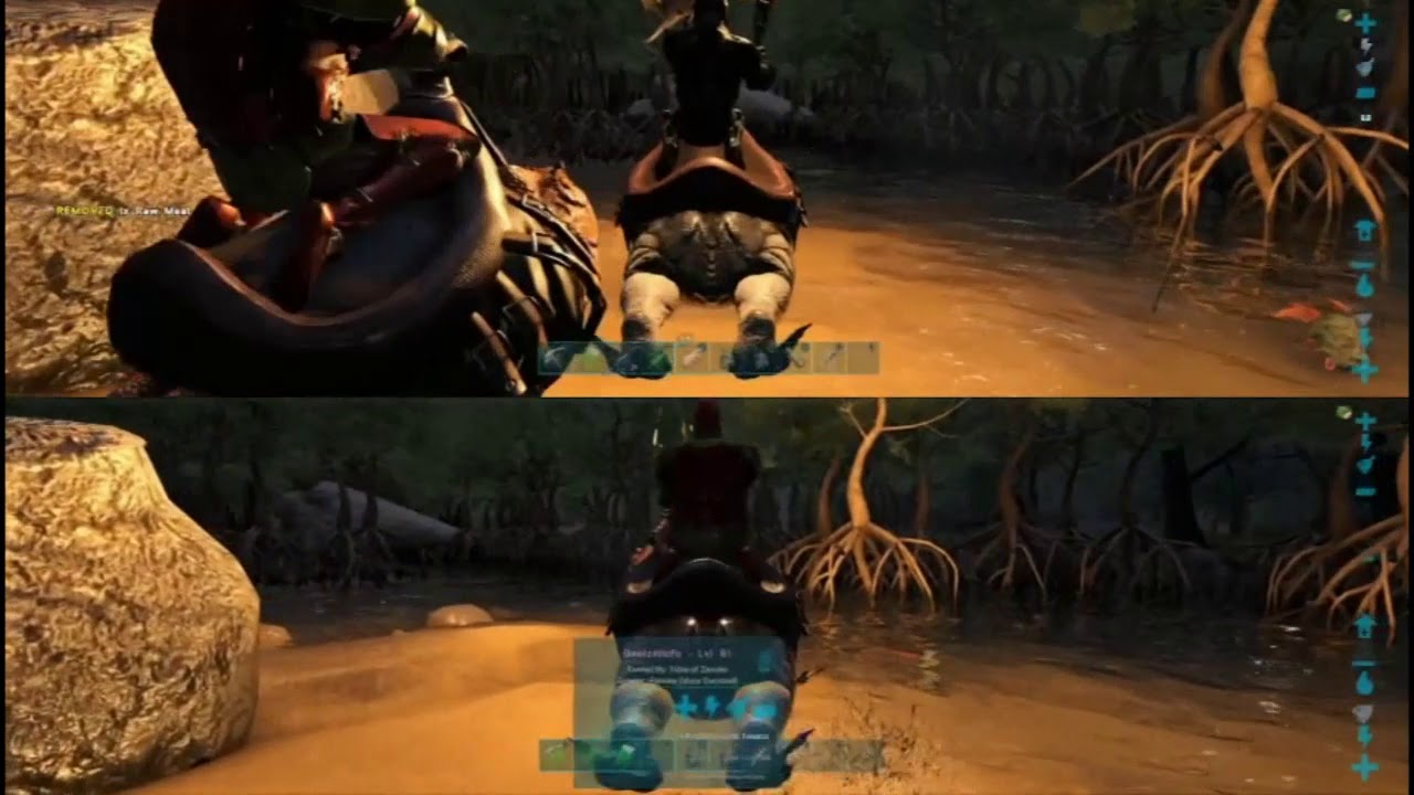 ark ep49 riding the frogs parts 2 - YouTube