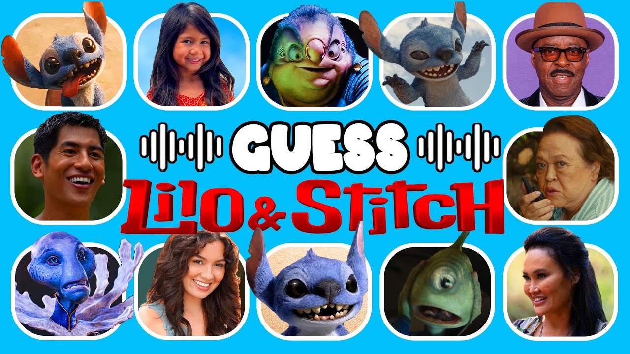 Guess Lilo & Stitch 2025 Movie Characters by Their Emoji Part 2~Stitch ...