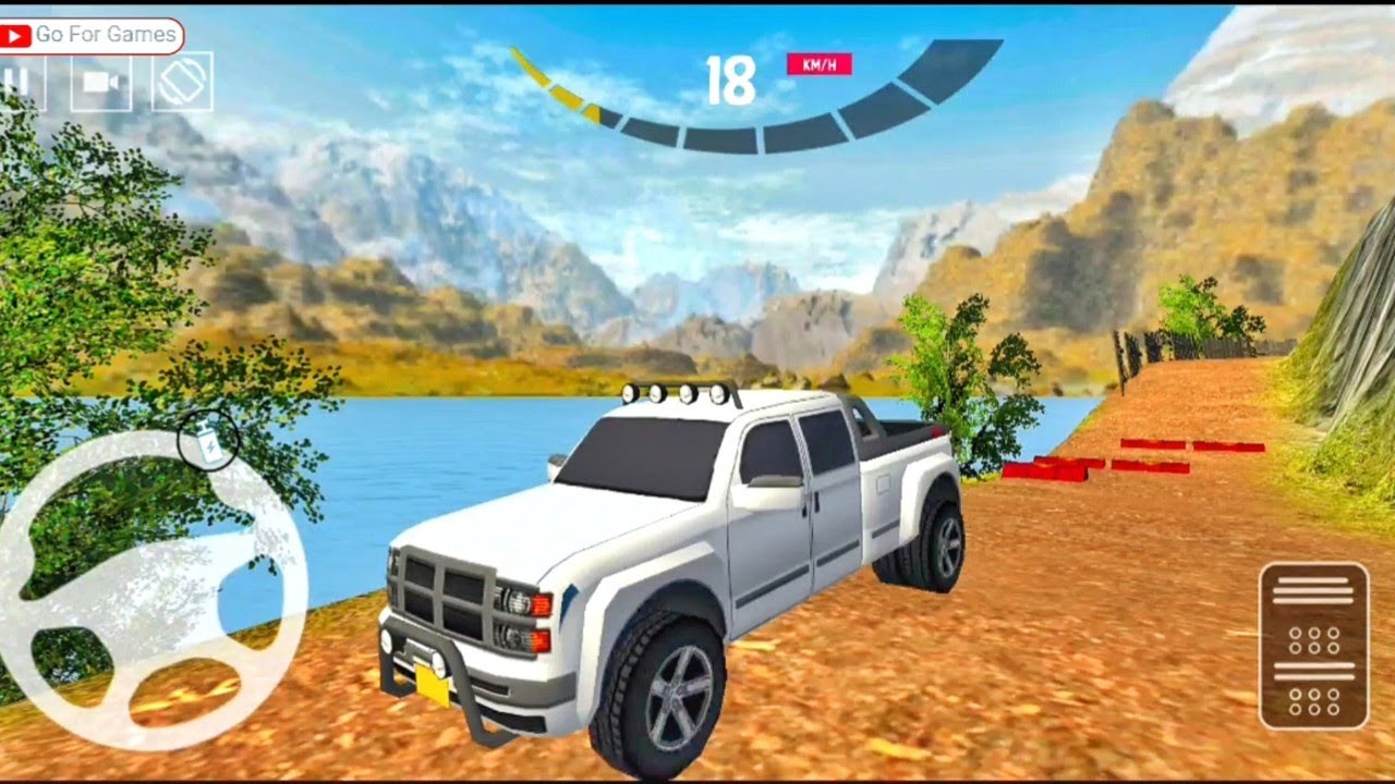 Pickup Truck Driving Game - 4*4 Off Road Driving Gameplay - Android ...