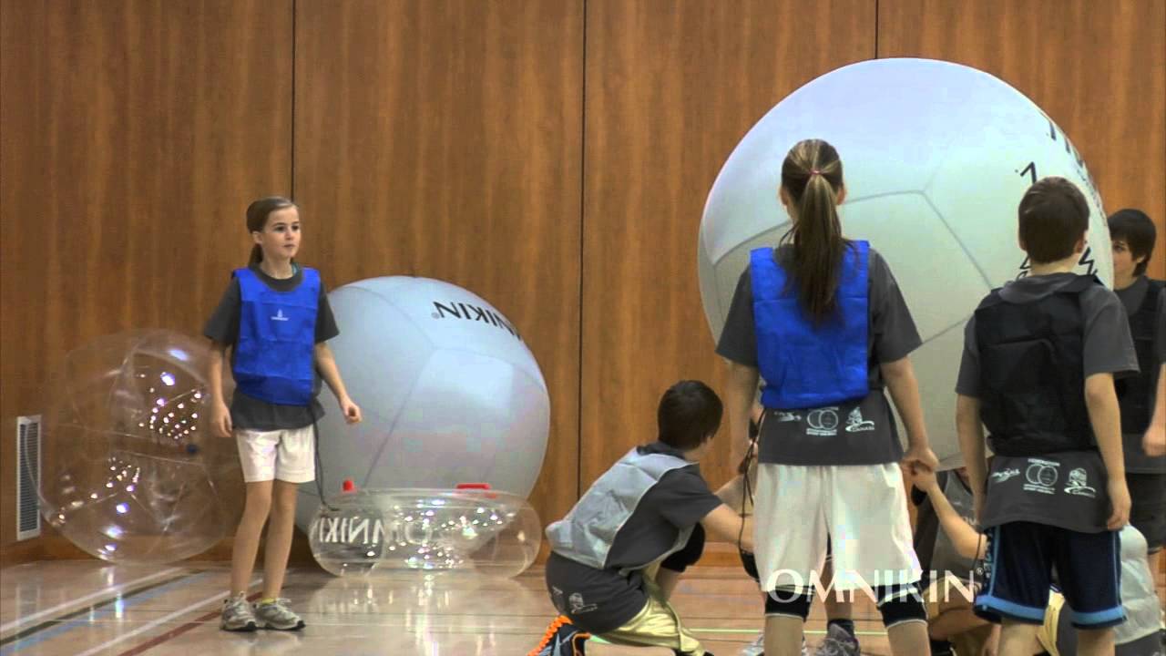 OMNIKIN KIN-BALL® sport officiel jeunes - YouTube