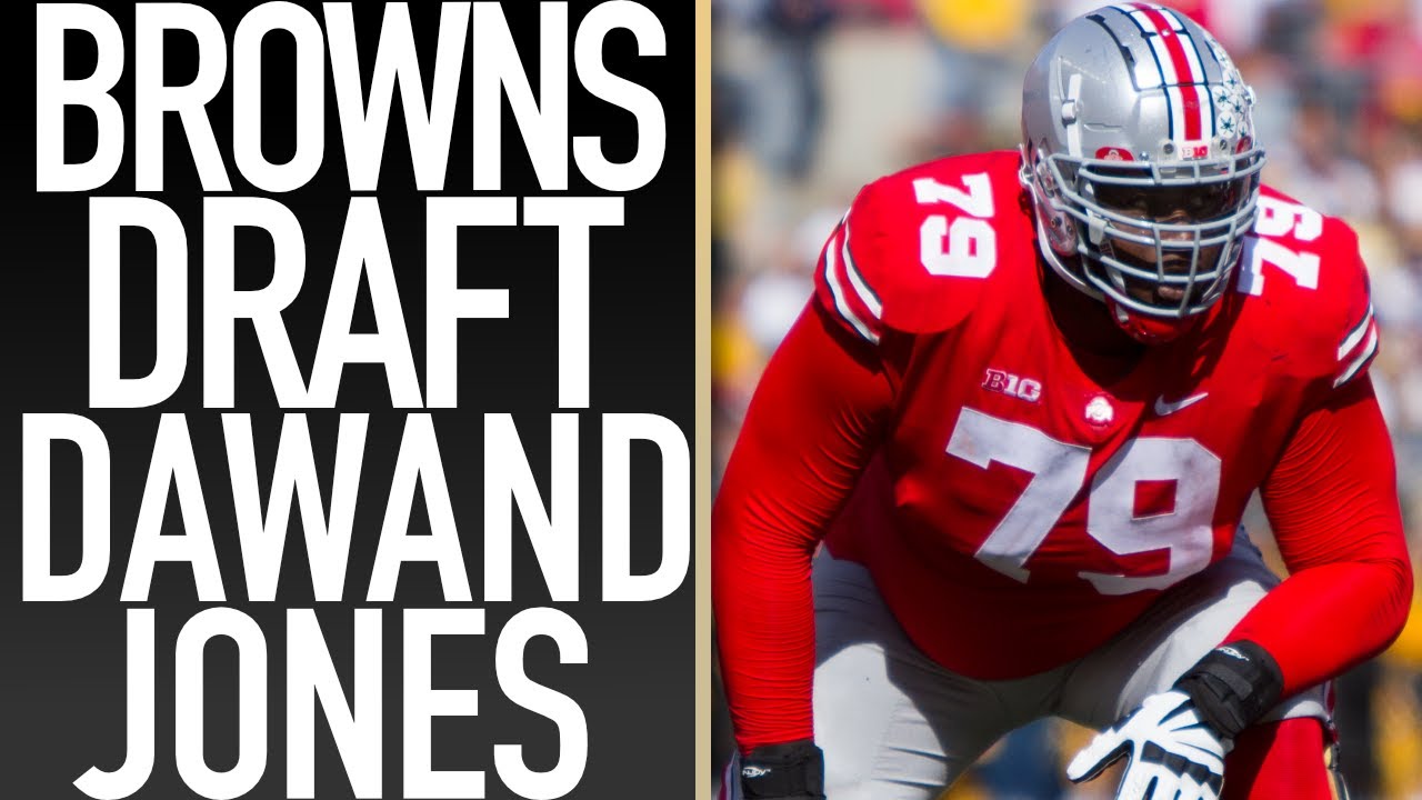 BROWNS DRAFT DAWAND JONES! - YouTube