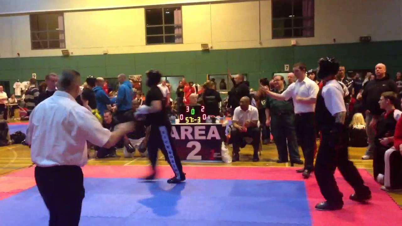 BKO Watford Kickboxing open 27.1.2013 - Dave - Points - YouTube